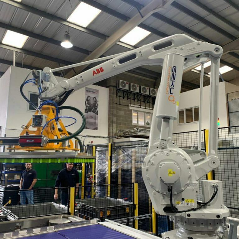 Material Handing - Geku | Industrial Robotics & Automation Systems